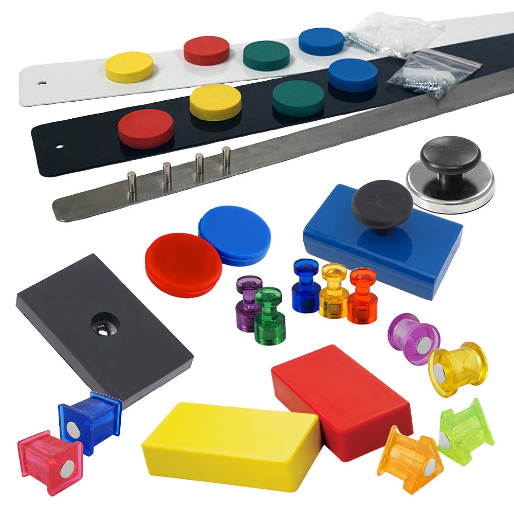 Use Pushing Magnets from Master Magnetics to Stay Organized