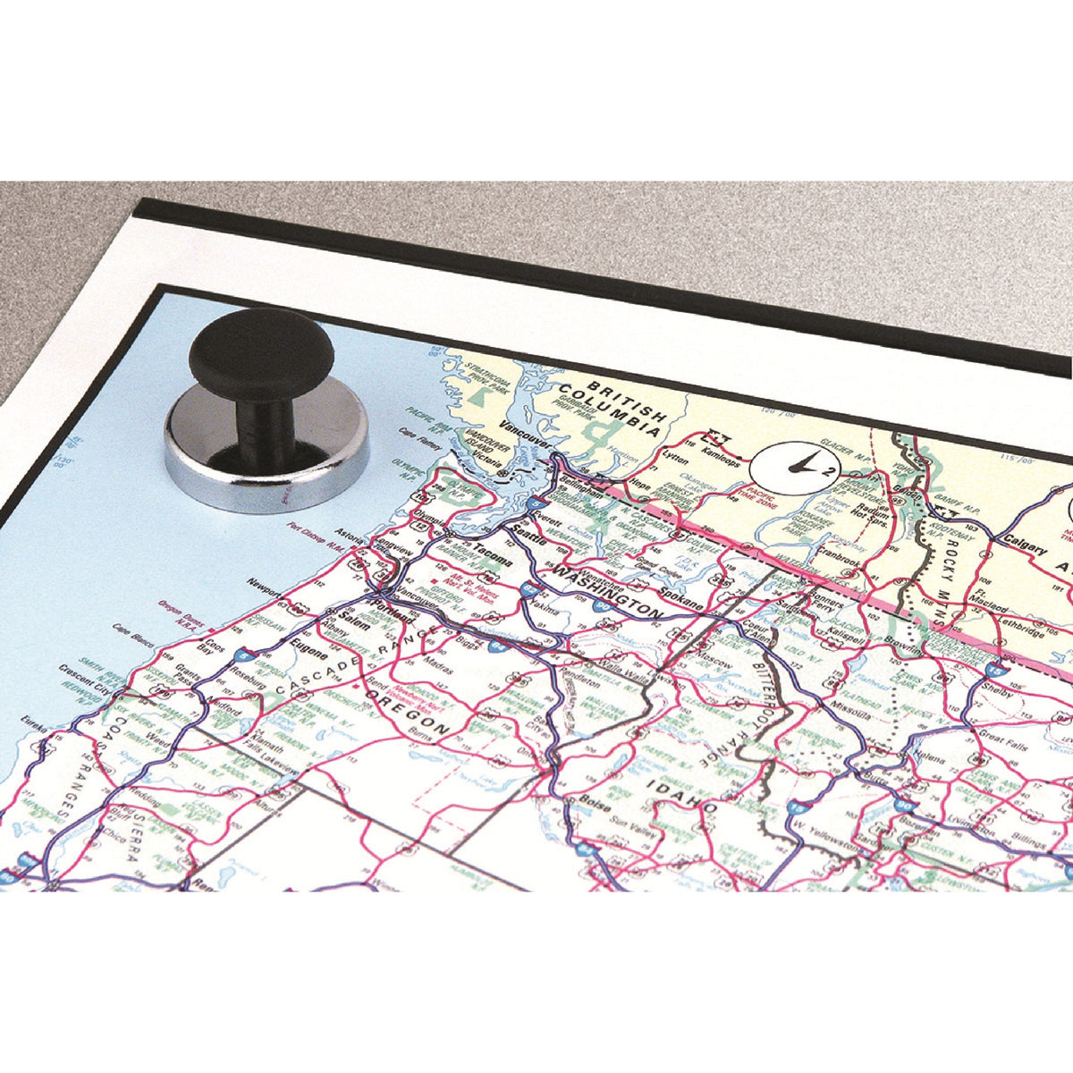 Master Magnetics Ceramic Round Base Magnet with Knob