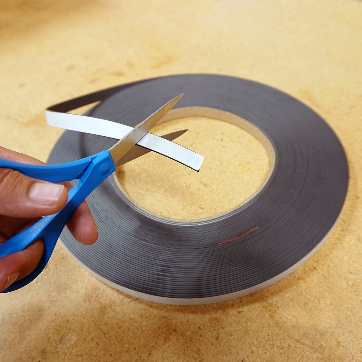 Master Magnetics Flexible Magnetic Strip with Adhesive