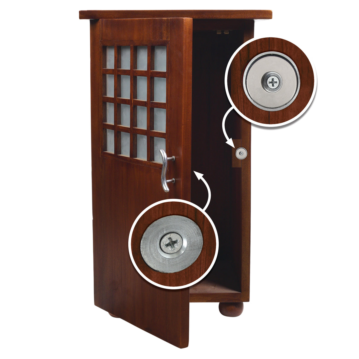 Master Magnetics Neodymium Latch Magnet Kit (1 set)